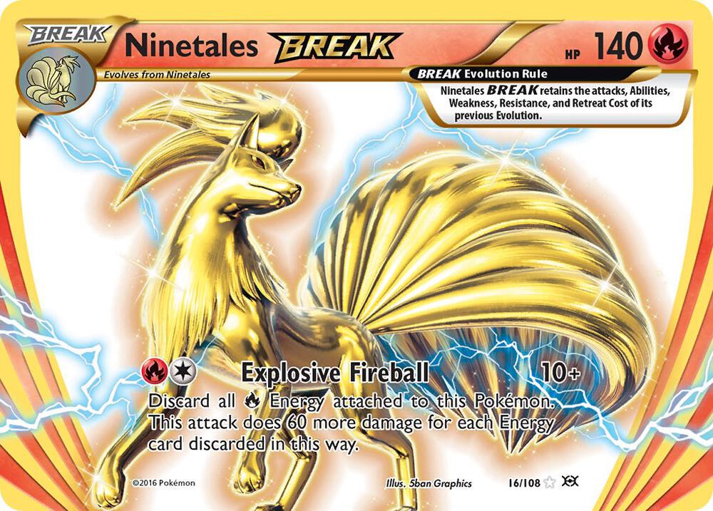 Ninetales BREAK - XY - Evolutions – Topcard