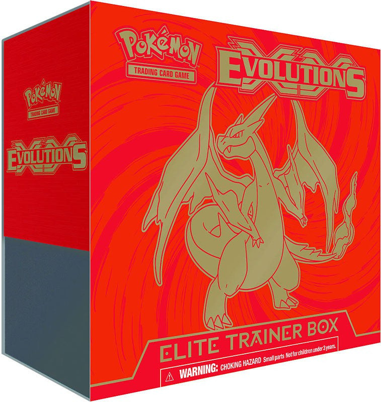 XY Evolutions Elite Trainer Box [Mega Charizard Y] – Topcard